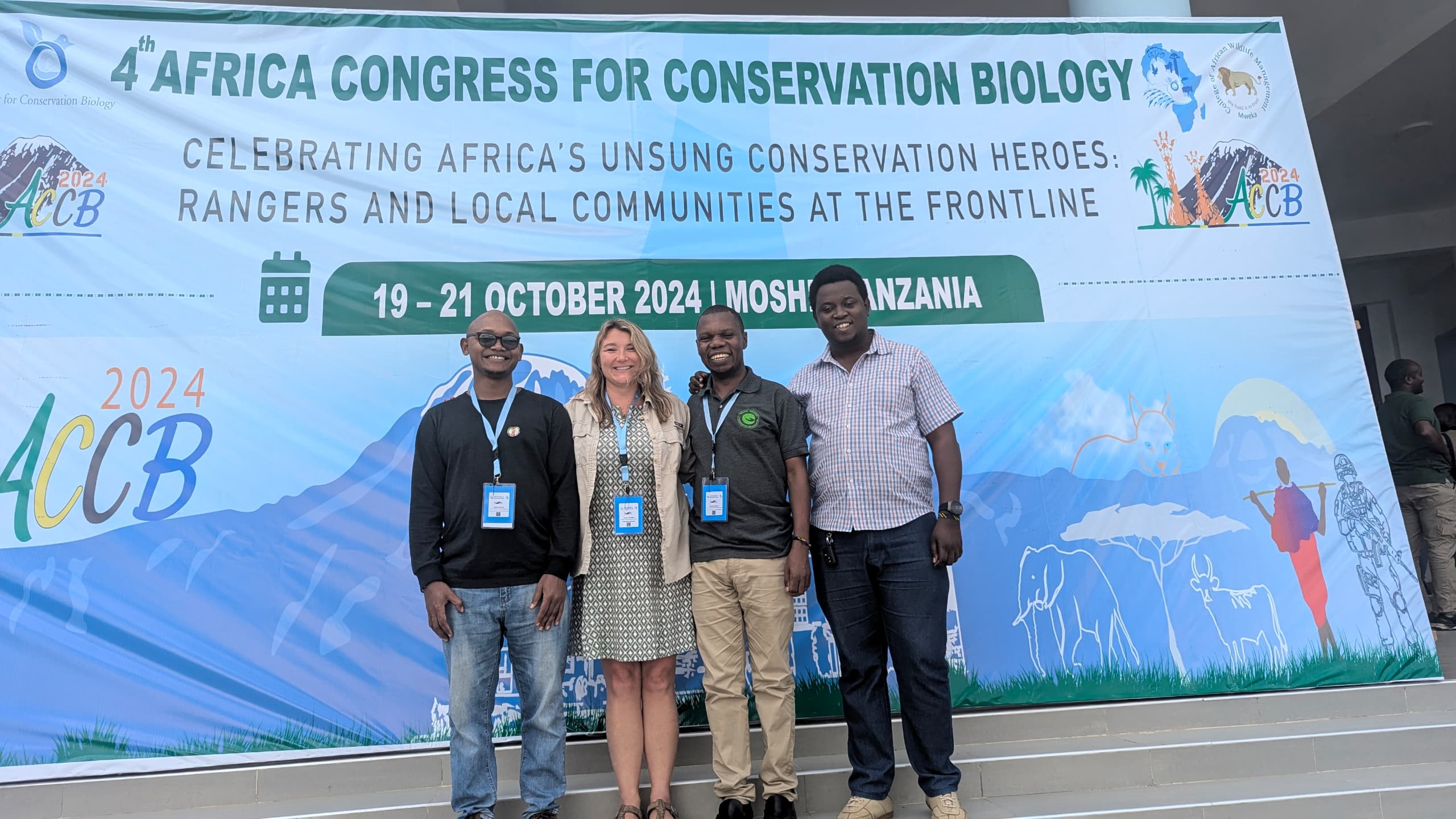 TRCO attends the 4th African Congress for Conservation Biology (ACCB ...